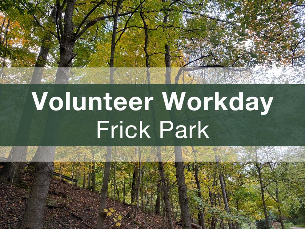 Volunteer Workday - Frick Park - UpstreamPgh